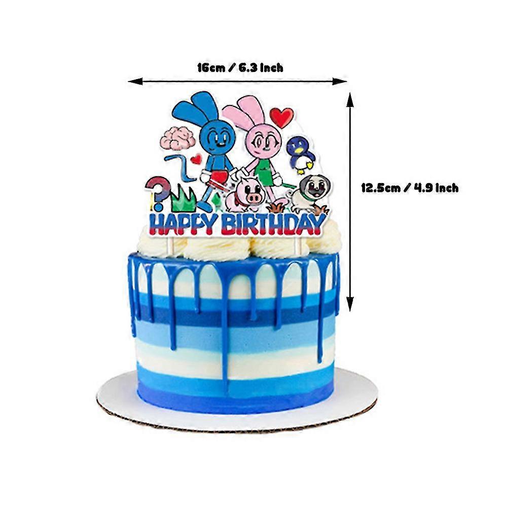 Riggy The Rabbit Monkey Theme Party Supplies Decorations Balloons Cake ...