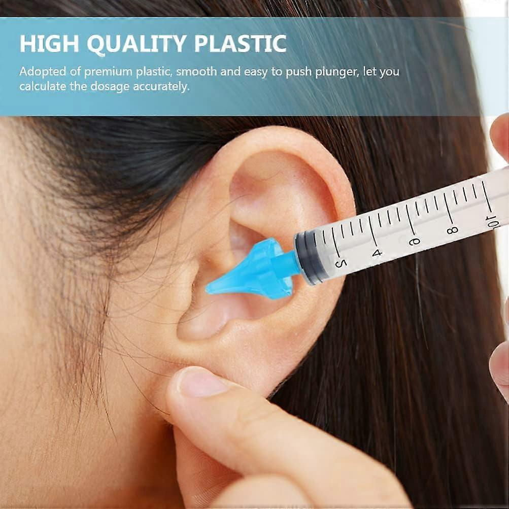 4st Öronvax Borttagning Spruta Öronrengöring Bricka Öronrengöringssats ...