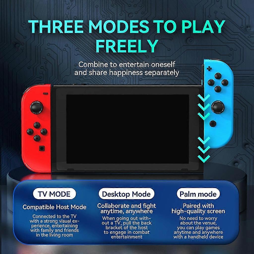 1pair Left/right Wireless Gamepad Gyro Console For Ns Joy Con Sensor ...