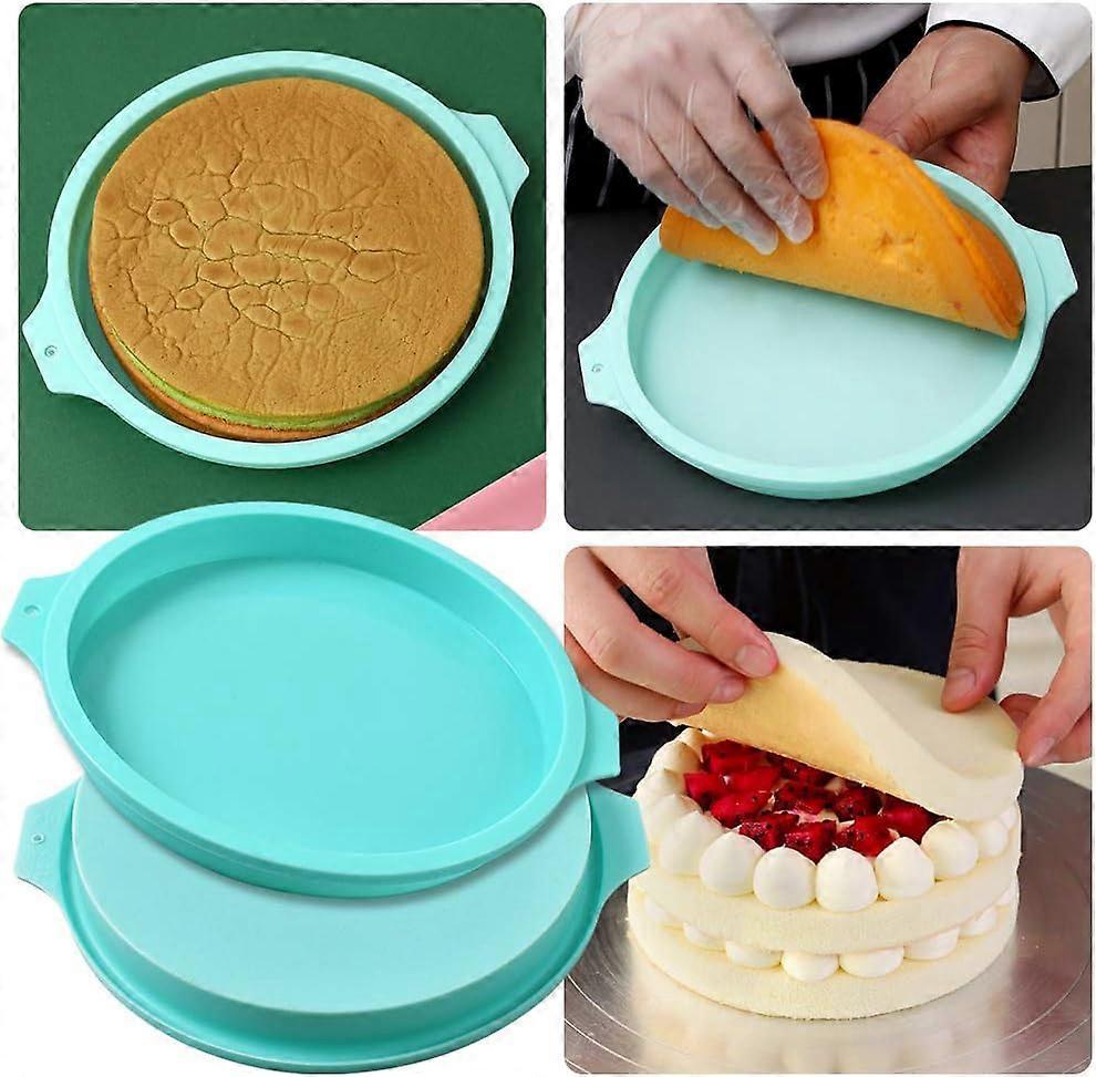 Silicone Cake Mold, Round Design, for Layer and Cheese Cakes | Fruugo AU