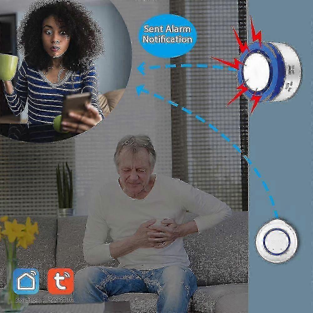 Tuya Wifi Smart Sos Emergency Button Alarm For Disabled Pager System ...