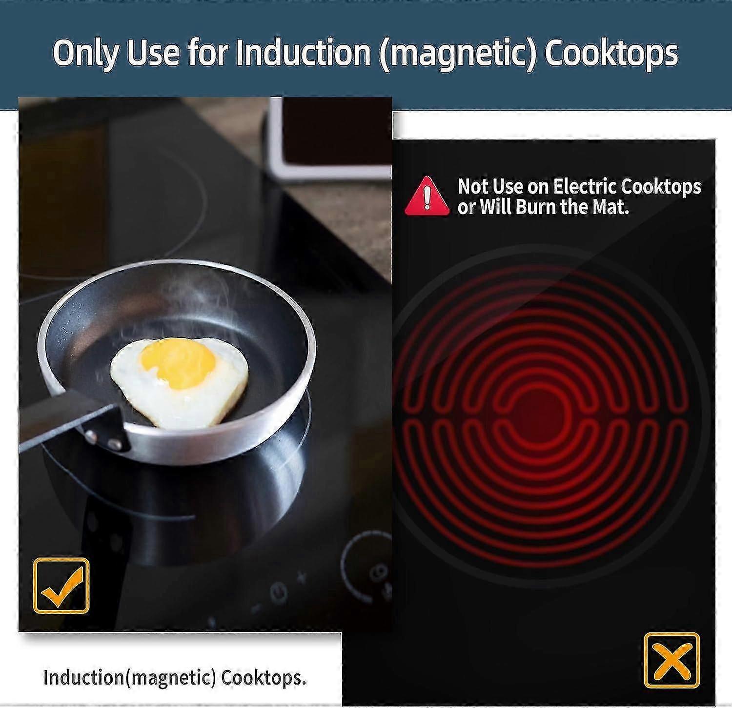 Large Silicone Induction Cooktop Protector Mat, 20.4 In X 30.7 In ...