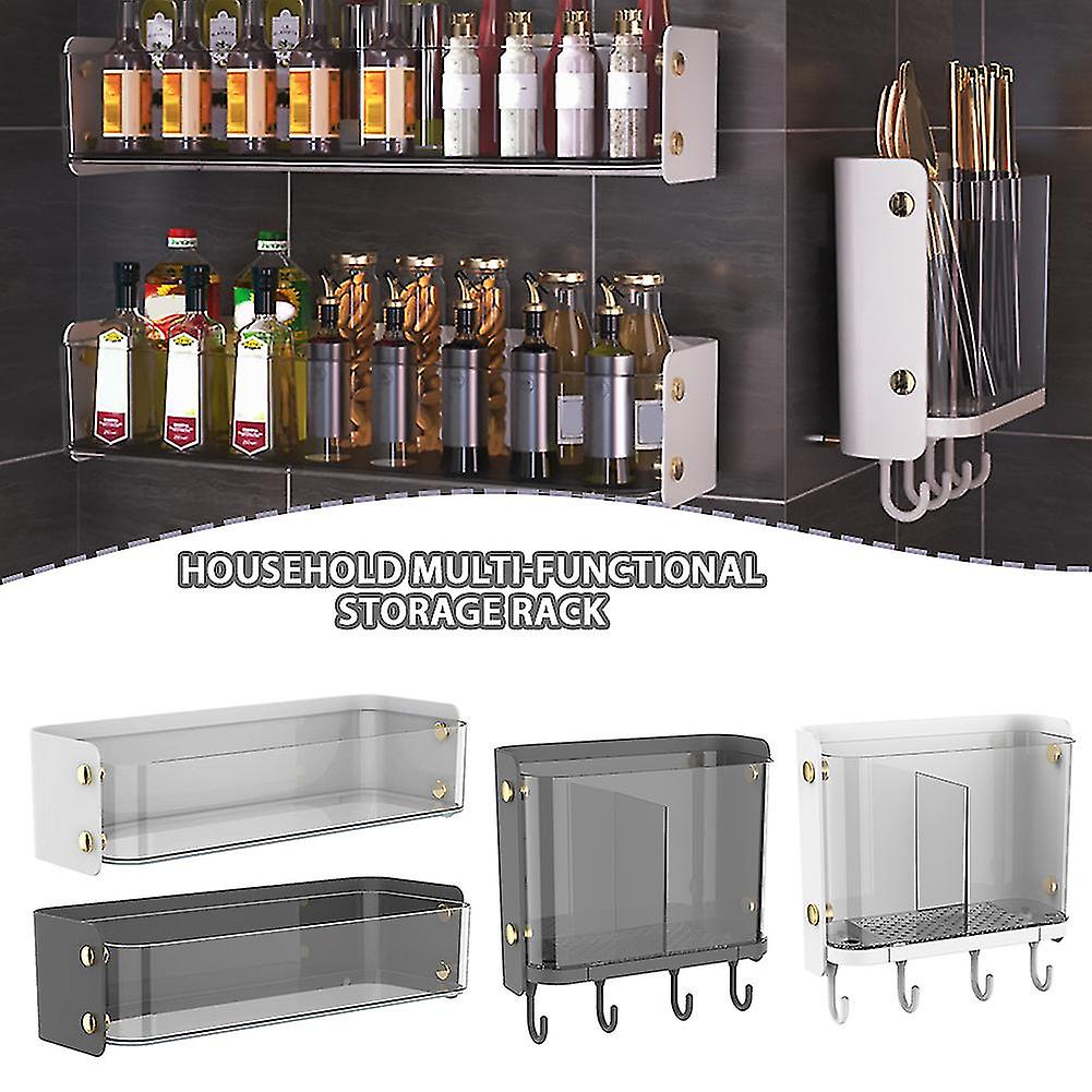 Kitchen Shelves Wall Shelves Spice Rack Organizer Display Shelf Wall ...