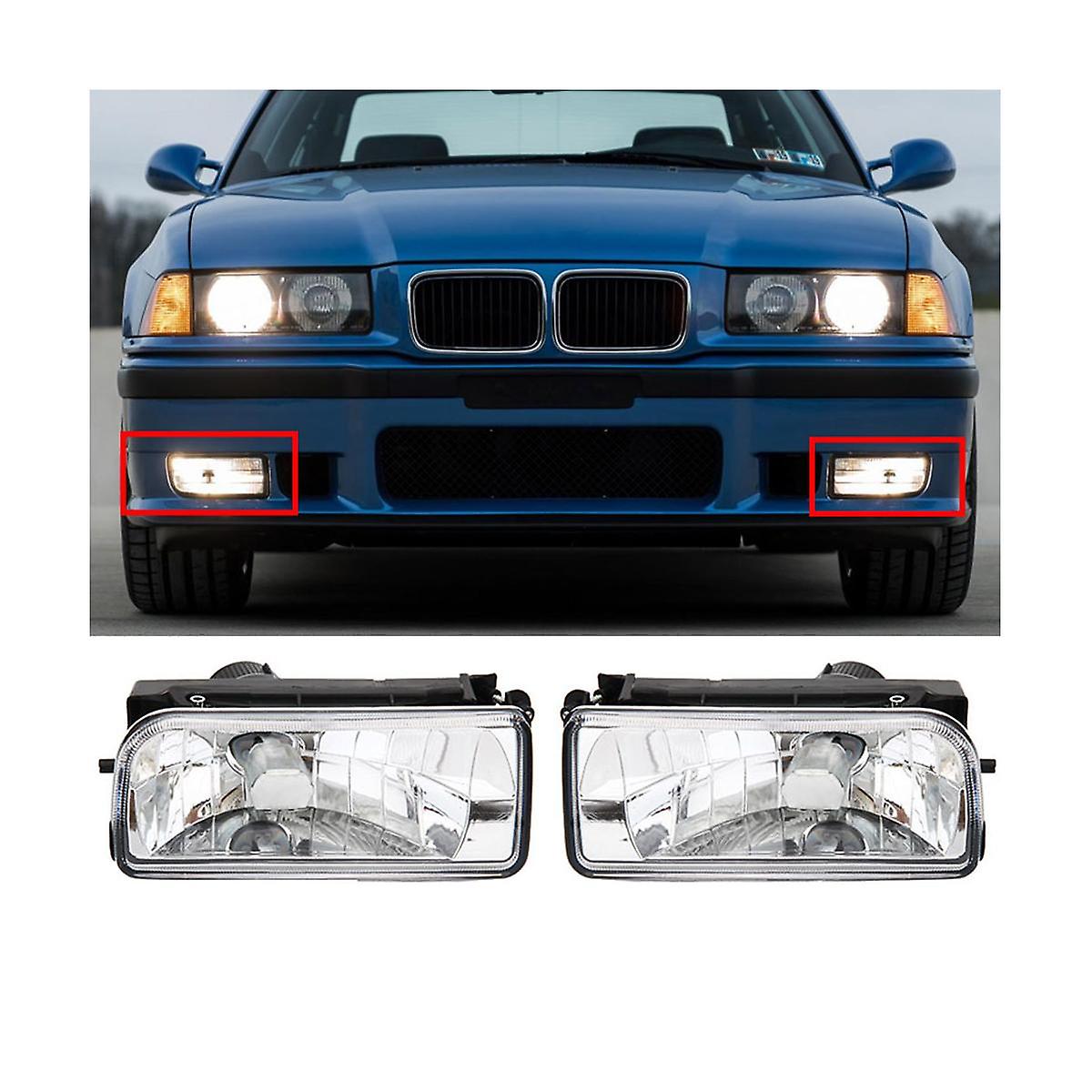 Left & Right Front Bumper Headlight Fog Housing for E36 318I 318Ti 1992 ...