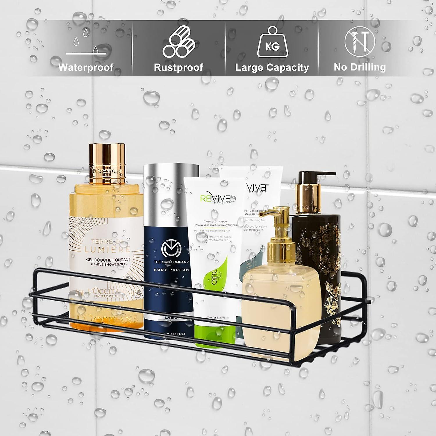 Pieces Shower Shelf, No Drilling Shower Shelf, Kitchen Shower Storage ...