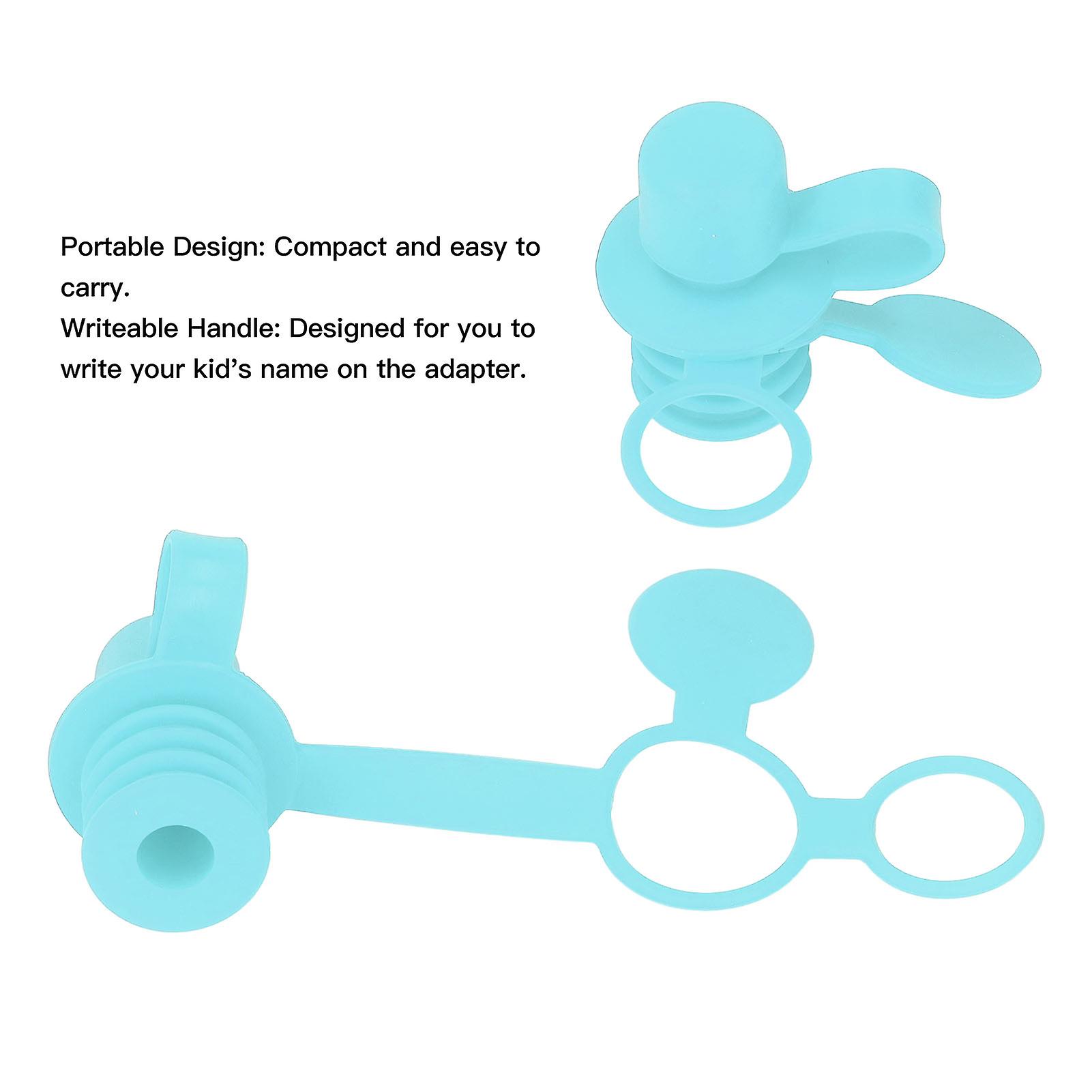 Leak-Proof Silicone Bottle Cap Nozzle Adapter for Baby Water Bottles in ...