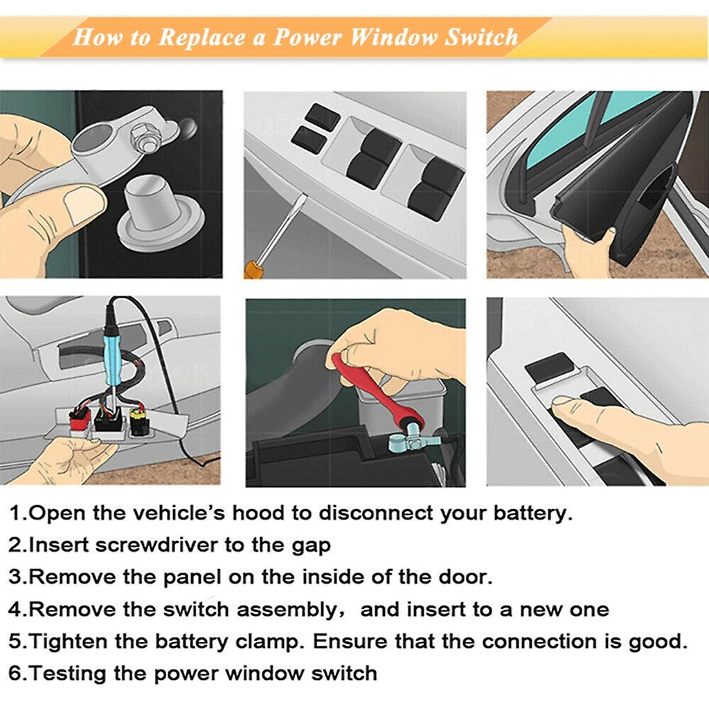 Electric Control Power Window Control Switch Button for Actros MPII ...