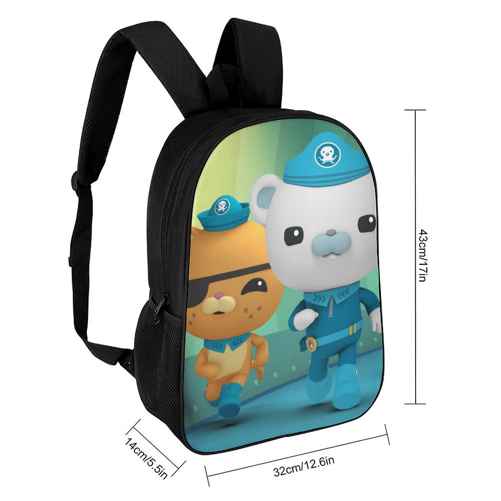 The Octonauts Sea Backpack Casual Daypack School Bag Bookbag Satchel ...