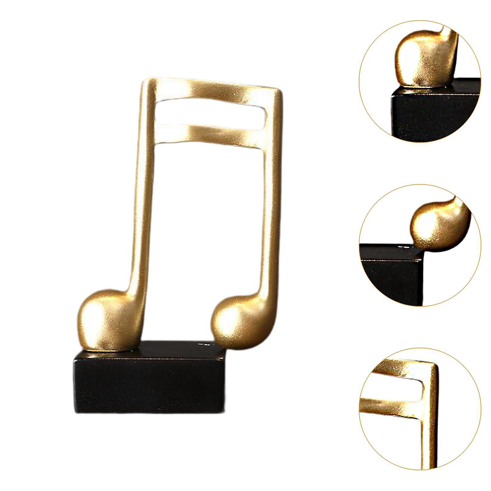 Music Note Sculpture Table Centerpiece Creative for Bookshelf Desk ...