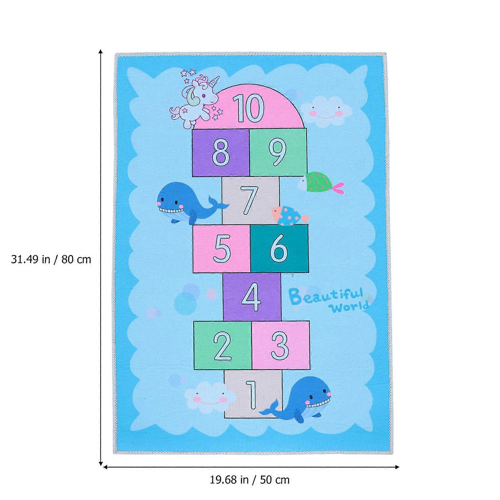Hopscotch Floor Pad Funny Hopscotch Carpet Children Room Hopscotch ...