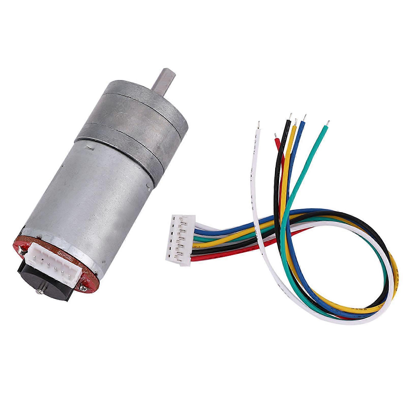 DIY Encoder Gear Motor with Mounting Bracket 65mm Wheel Kit for Smart ...