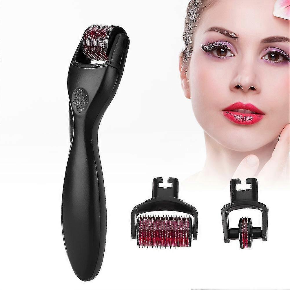 3 In 1 Anti Wrinkle Anti aging Micro Needle Roller Set Facial Skin Care ...
