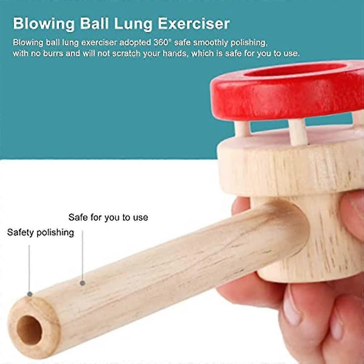Lung Exerciser & Mucus Remover Blowing Ball Breathing Exercise ...