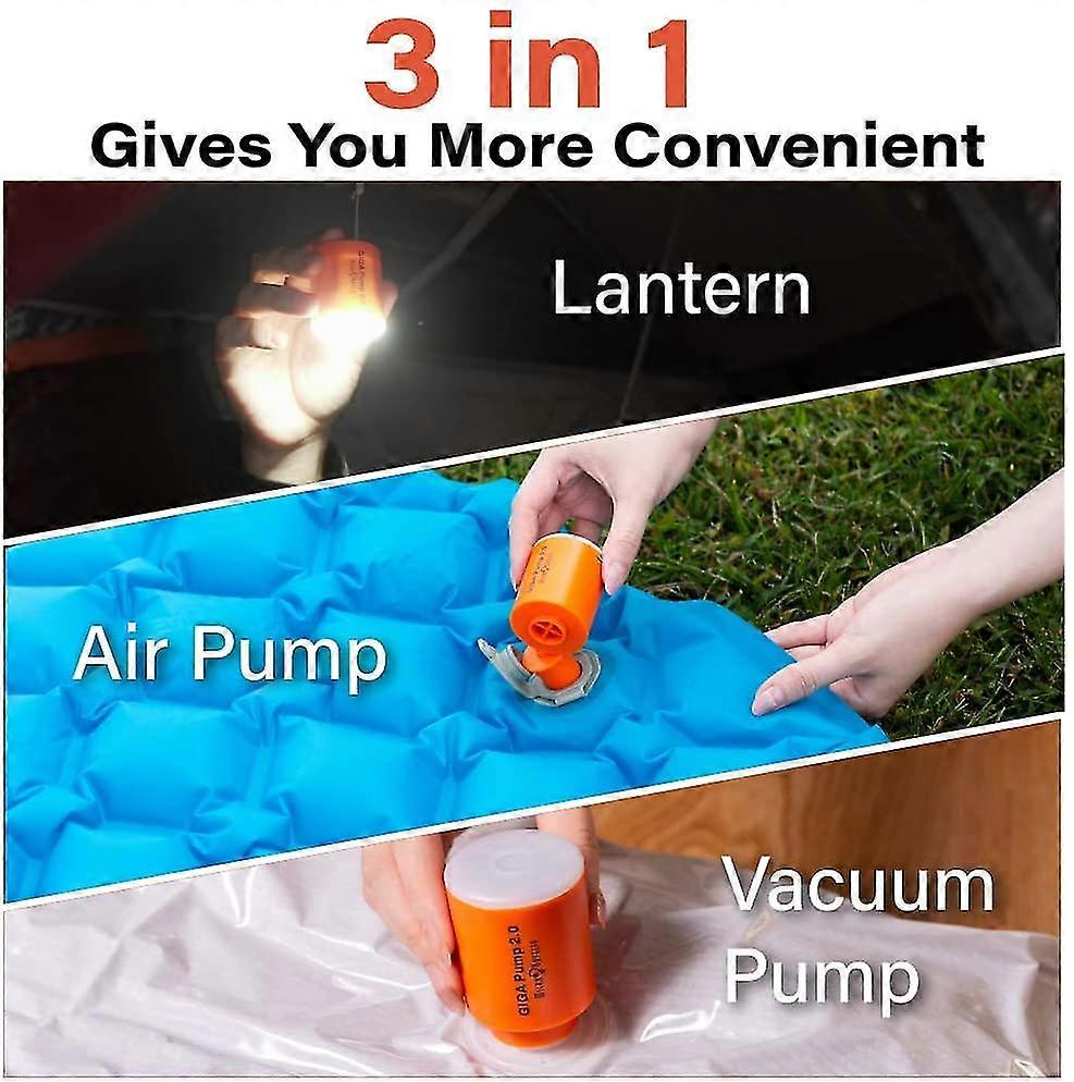 Pump 2 3-in-1 Portable Mini Electric Inflator Usb Charging Outdoor Air ...