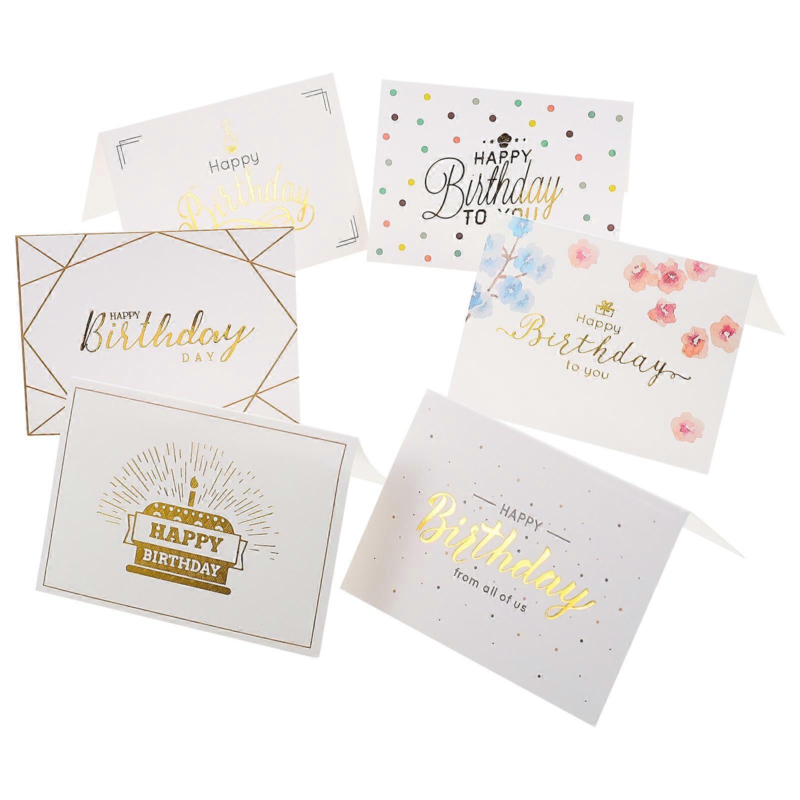 60pcs Birthday Cards Birthday Bless Cards Birthday Greeting Cards ...