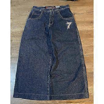 Jnco Baggy Jeans Hip Hop Rock Embroidery Pattern Men Women 2024 New ...