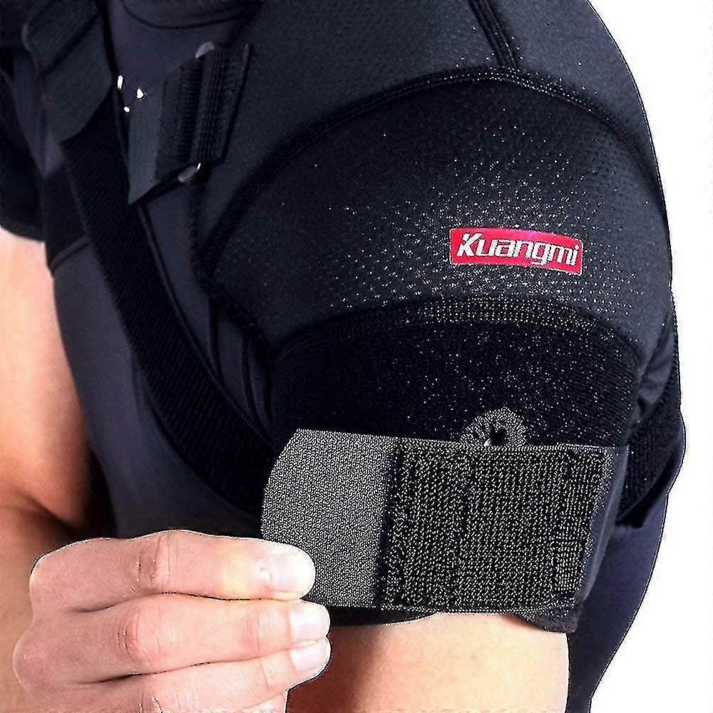 Kuangmi 7k-foam Double Shoulder Brace Adjustable Sports Shoulder ...