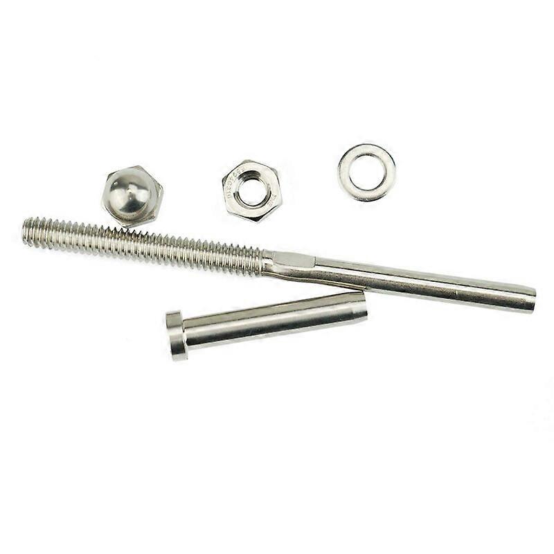 Threaded Bolt And Pedal Ball Cable Railing Kit End Fitting 032 Cm T316 ...