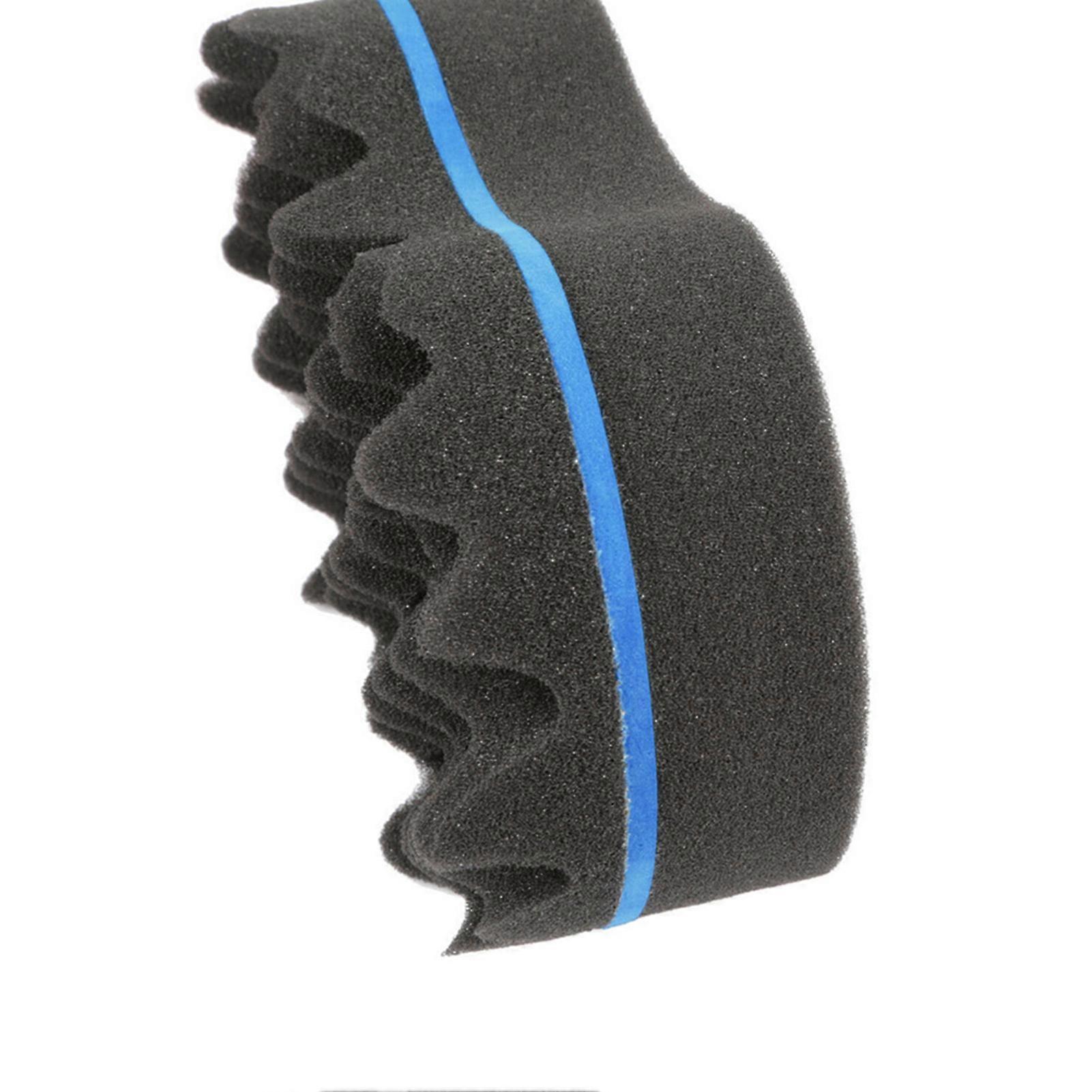 Wave Barber Hair Brush Sponge Tool Dreads Afro Locs Twist Curls Coil ...