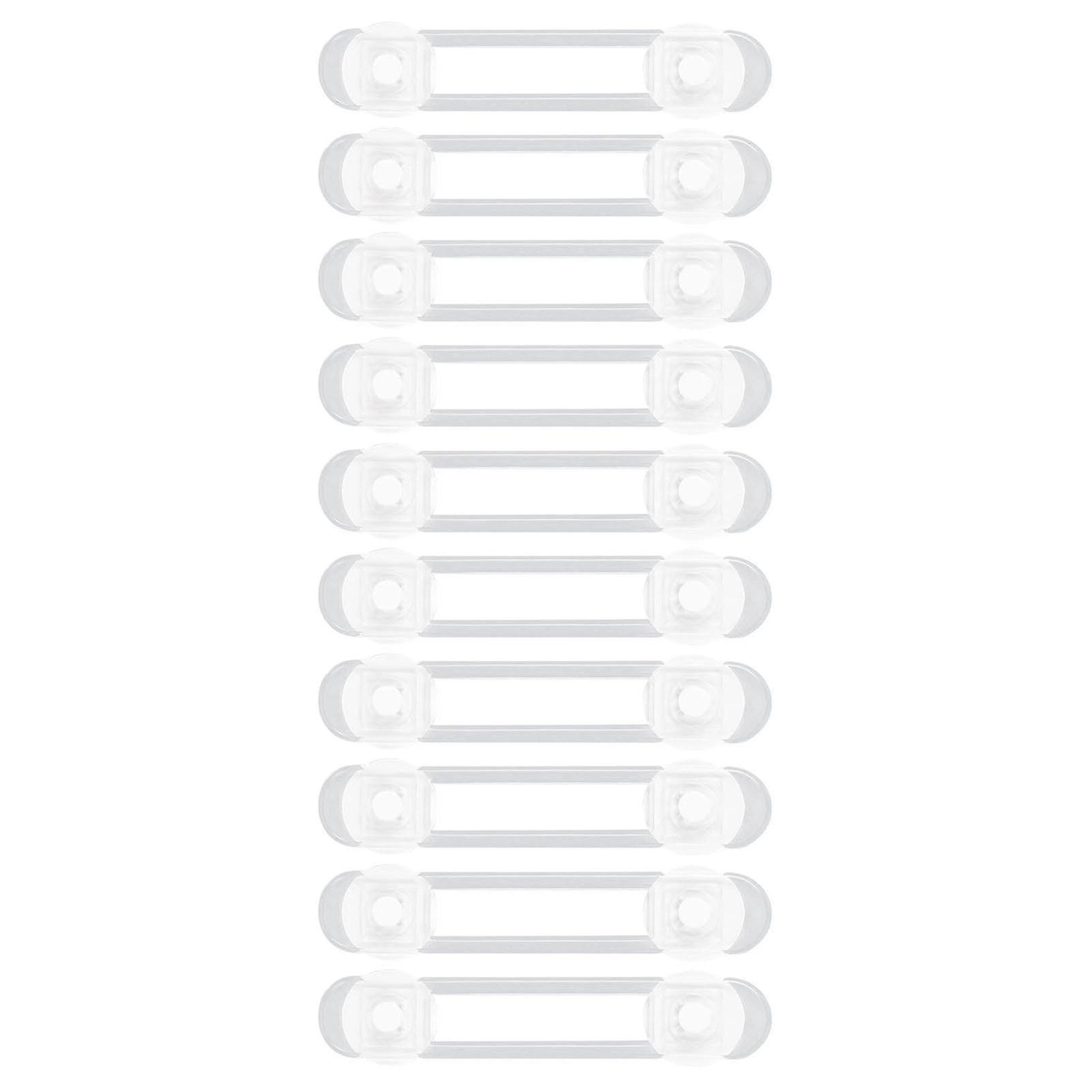 10pcs Child Safety Lock Double Head Design Strong Back Glue Waterproof ...