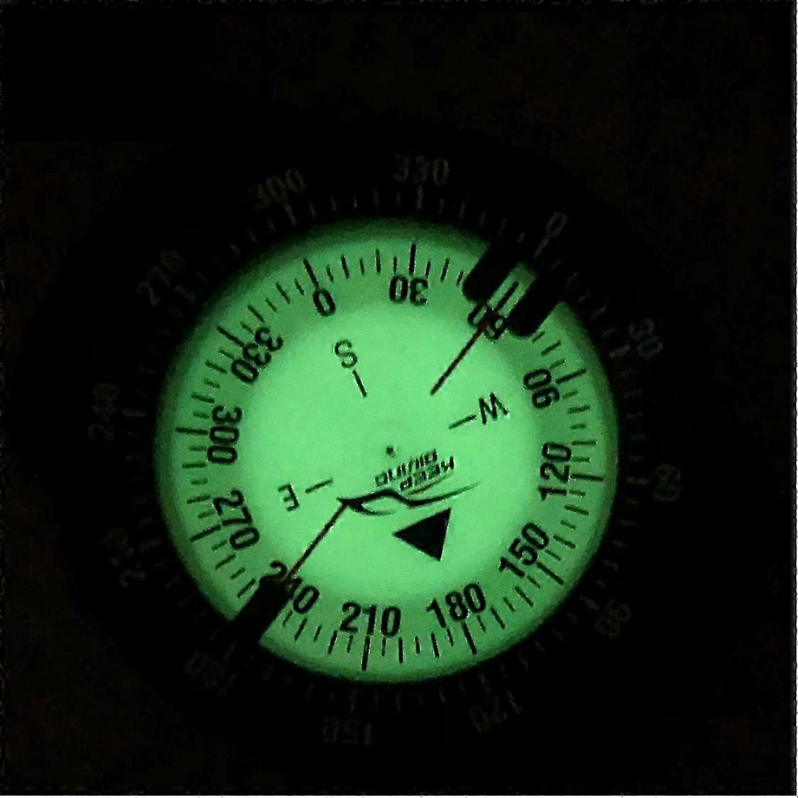 Dive Compass Scuba Luminous Wrist Compass Waterproof Underwater ...