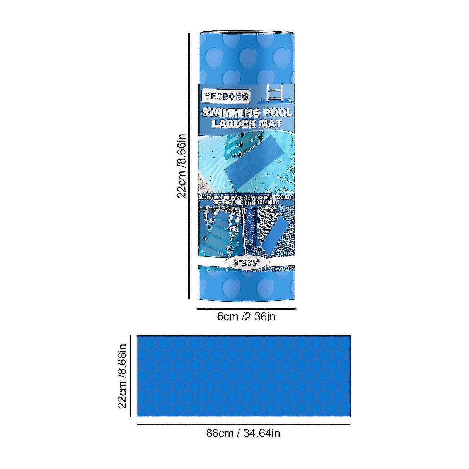Anti-slip Pool Step Mat Medium Pool Mat Safety Pad For Pool Lining And ...