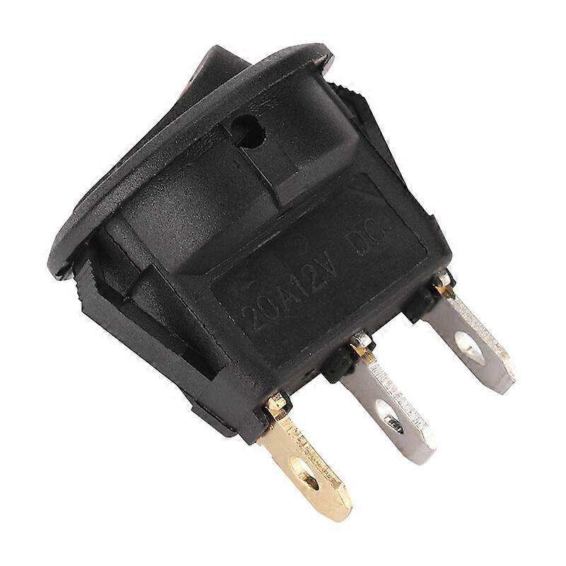 Round switch, round rocker switch, round spst on/off switch for 12v ...