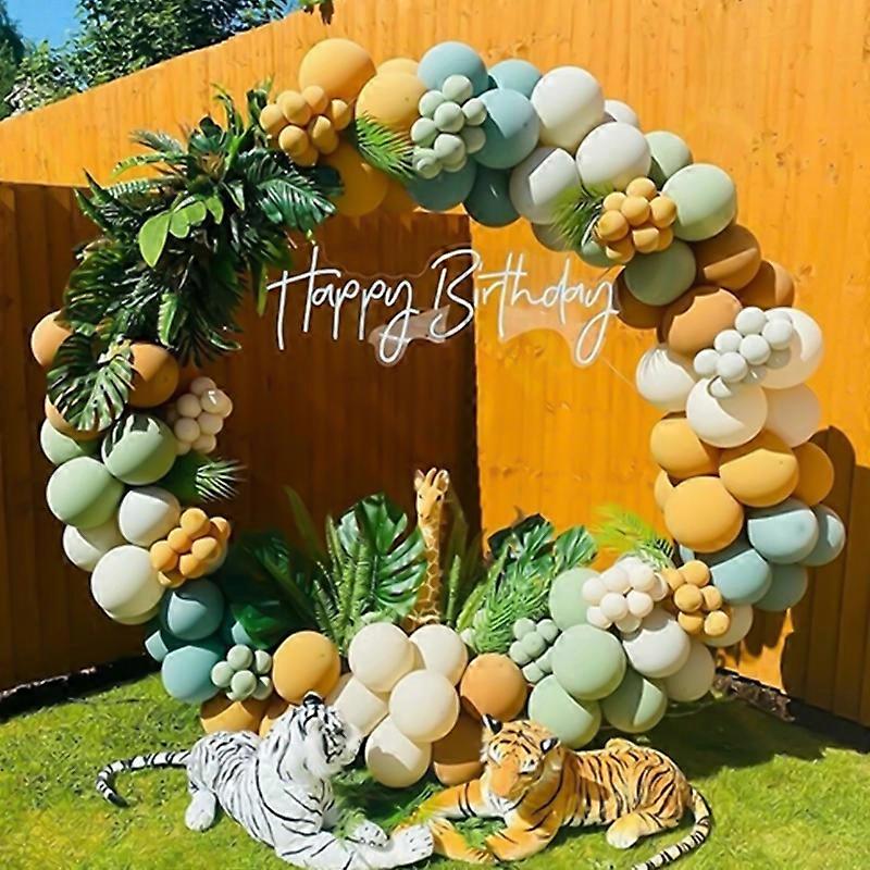 1 Set Garland Stand Easy to Assemble Multi-functional PVC Round Circle ...