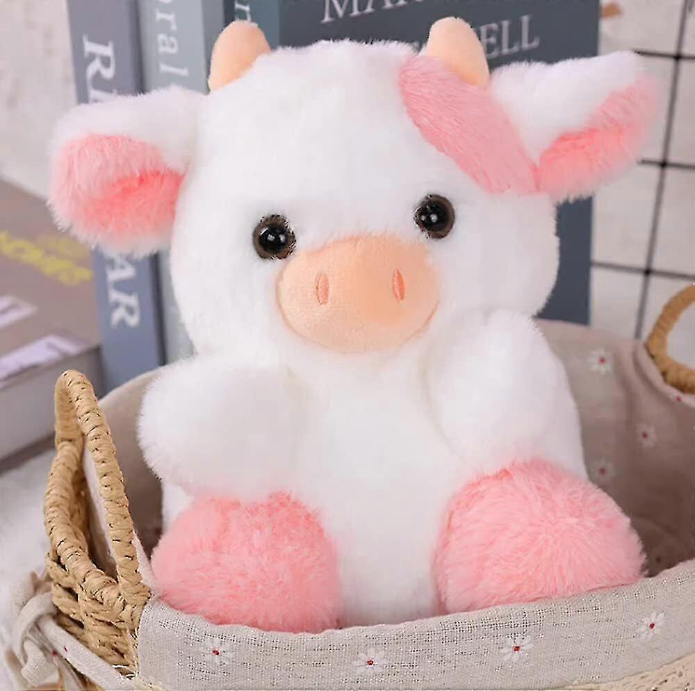 Plush Pillow Cow Toy,Cartoon Cute Pink Cow Plush Toy | Fruugo IE