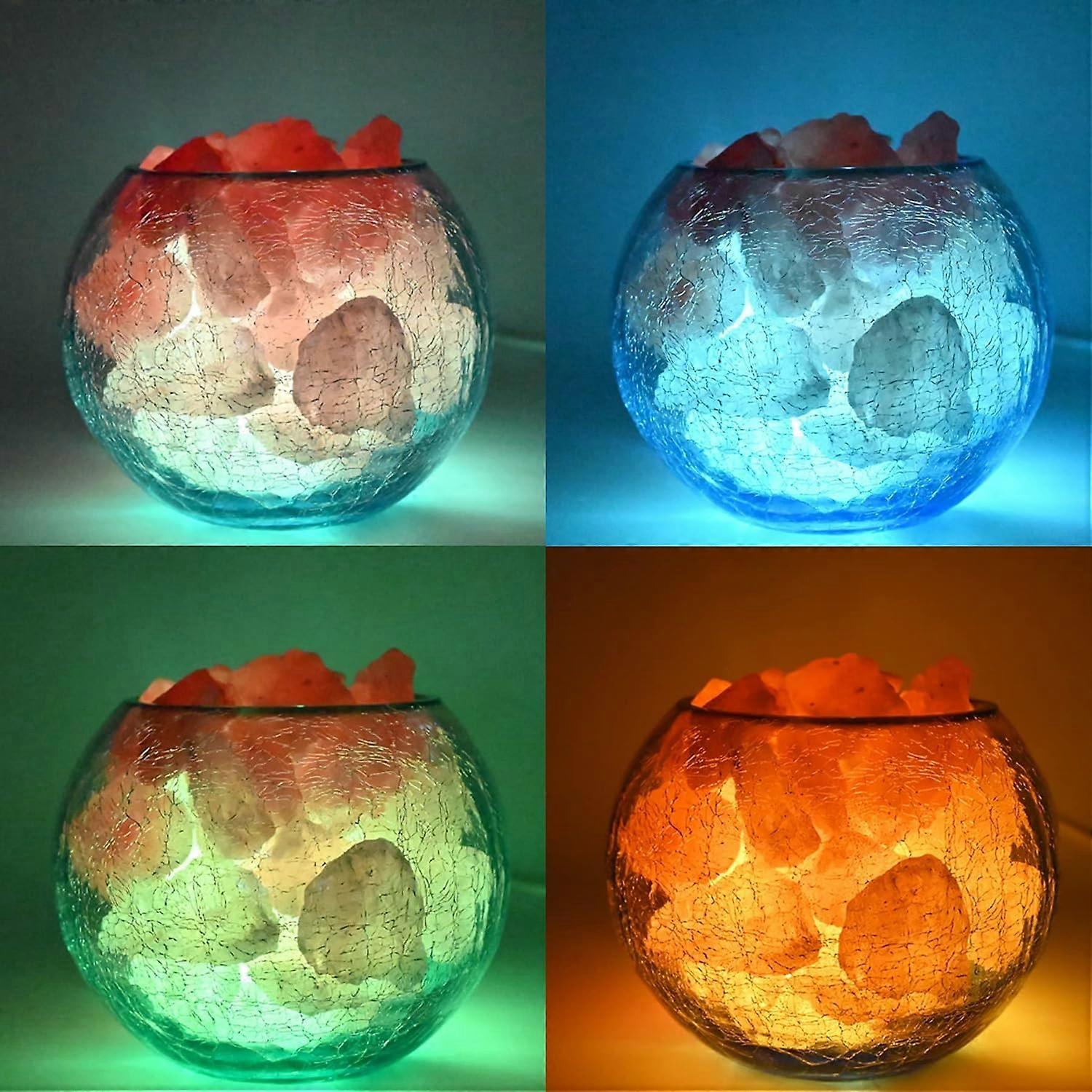 USB Himalayan Salt Lamp, Release Negative Ion Purifying Air, Visual ...