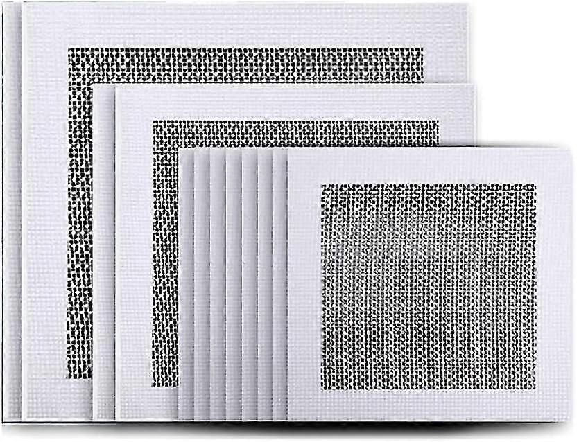 Drywall Repair Kit 12pcs Aluminum Wall Repair Patch Kit, 4/6/8 Inch ...