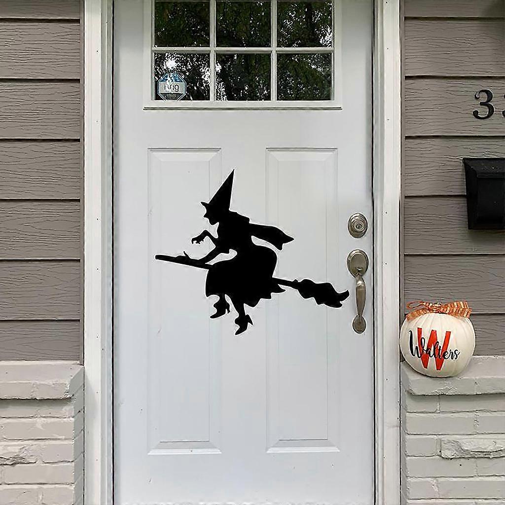 Creative Halloween Large Window Clings Monster Silhouette Decals Room ...
