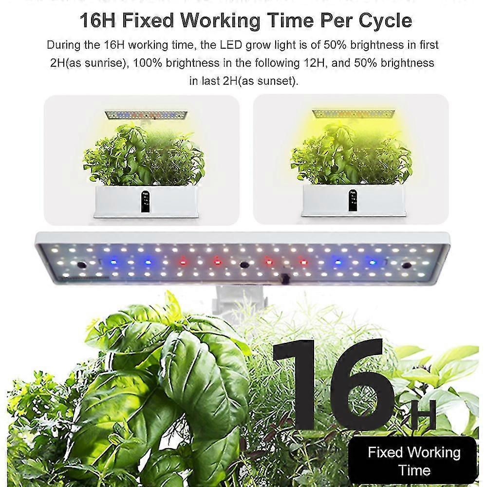 Smart Hydroponics Growing System Indoor Herb Garden Kit 9 Pods ...