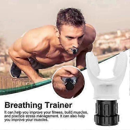 Portable Breathing Trainer Adjustable Resistance Men Women Oral Muscles ...