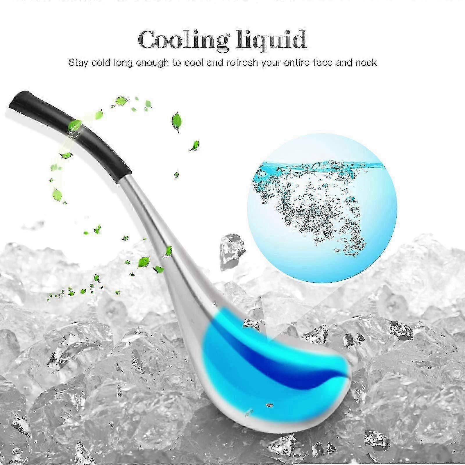 Cryo Sticks Stainless Steel Facial Massage Ice Balls Cooling Roller ...