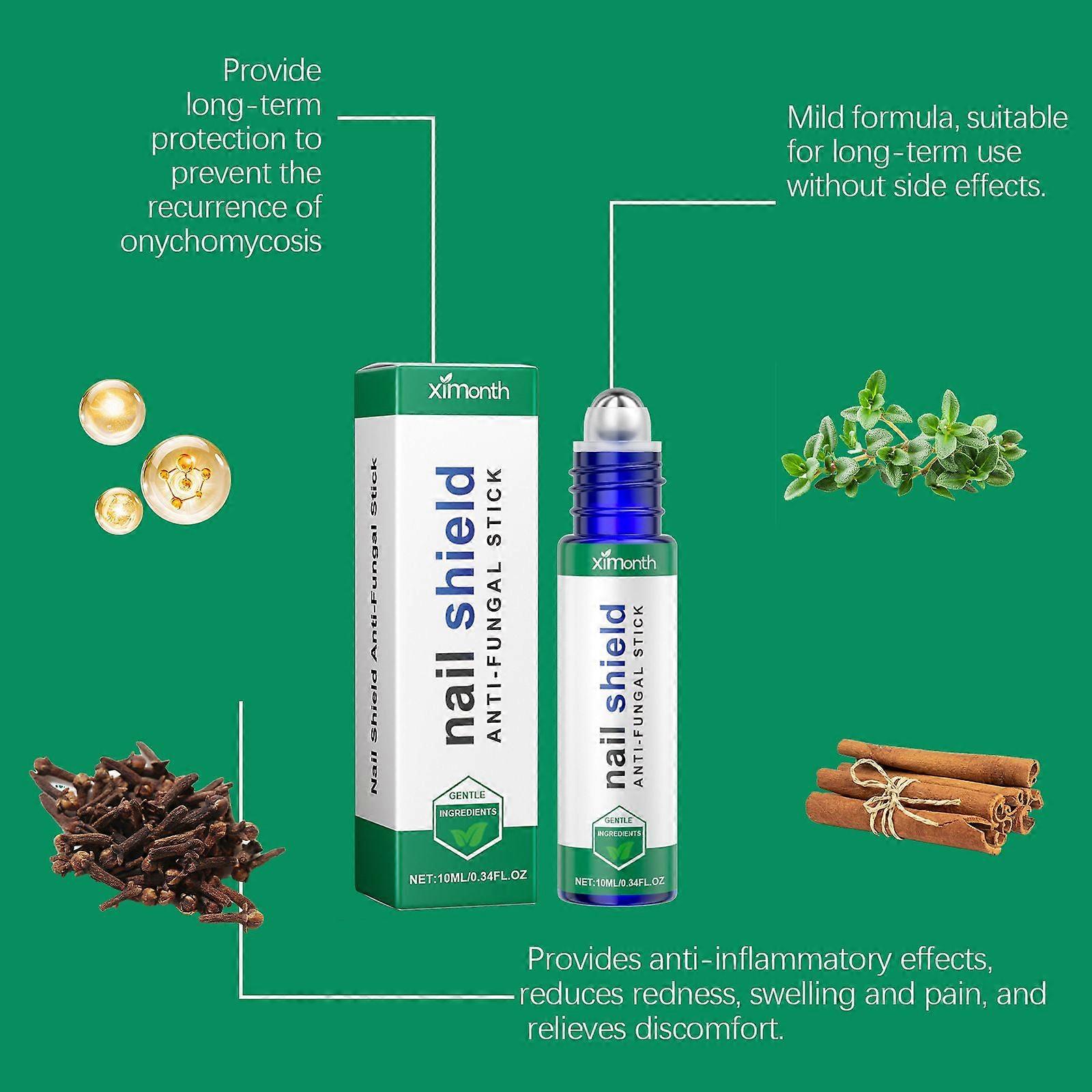 Ximonth Nail Care Roller Ball Stick Daily Clean Hands And Feet Nails ...