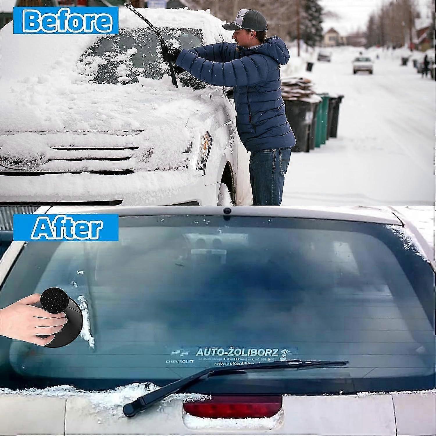 Ice Scrapers for Car Windshield, 4 Pack Magical Car Ice Scraper,Snow ...