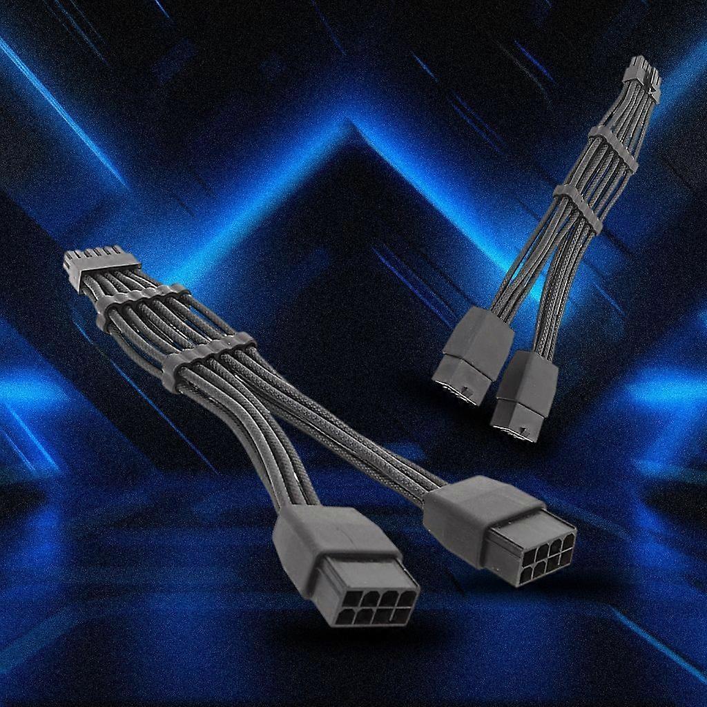 2x 8Pin to 12Pin Graphics Card Power Adapter Cable for RTX30 GPU 12Pin ...