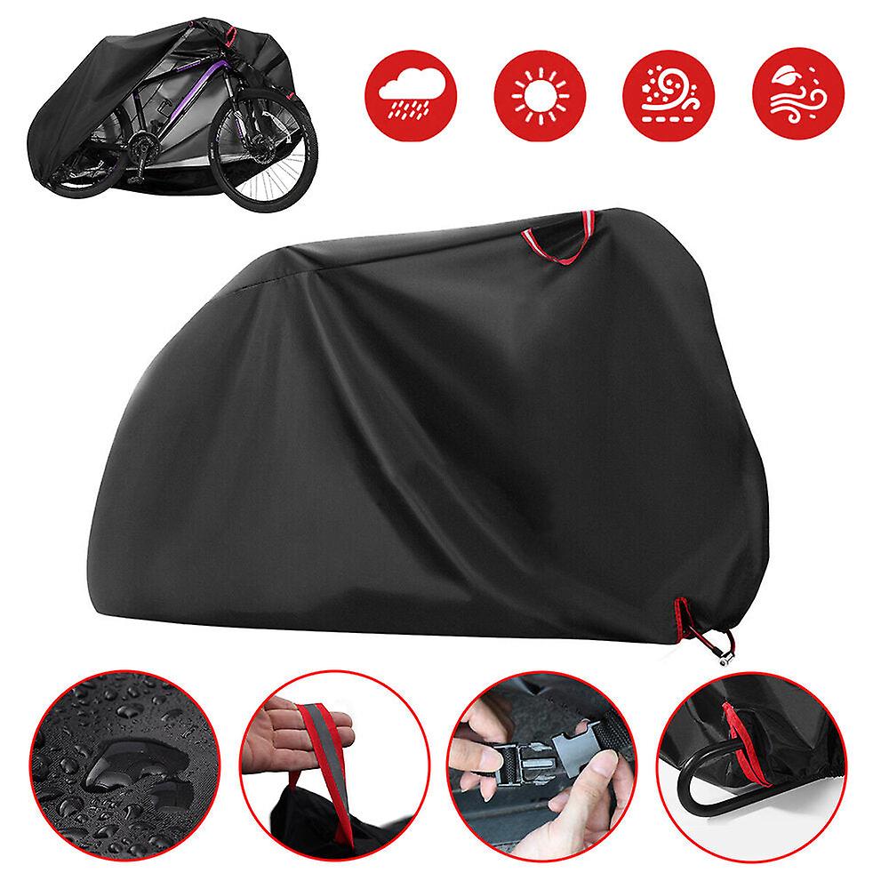 4-Sizes Bicycle Bike Cover Waterproof Snow Cover Rain Uv Protector Dust ...