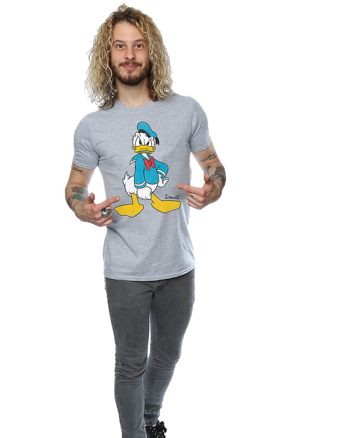 Disney Men's Donald Duck Angry T-Shirt | Fruugo UK