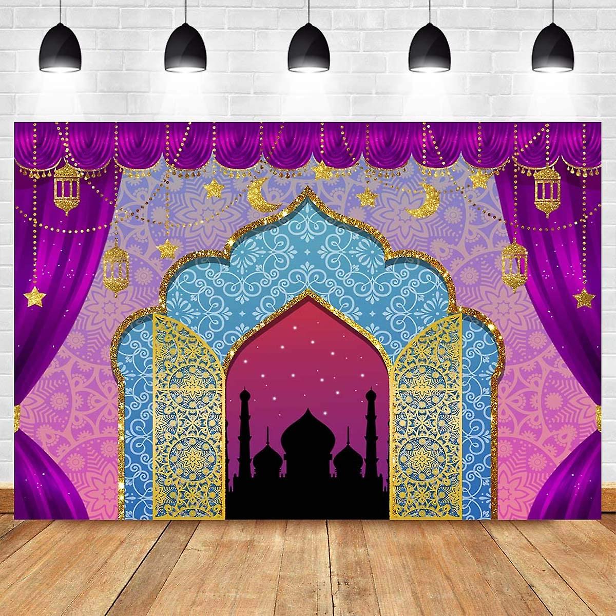 Aladdin Backdrop Photography Arabian Moroccan Nights Birthday Party ...