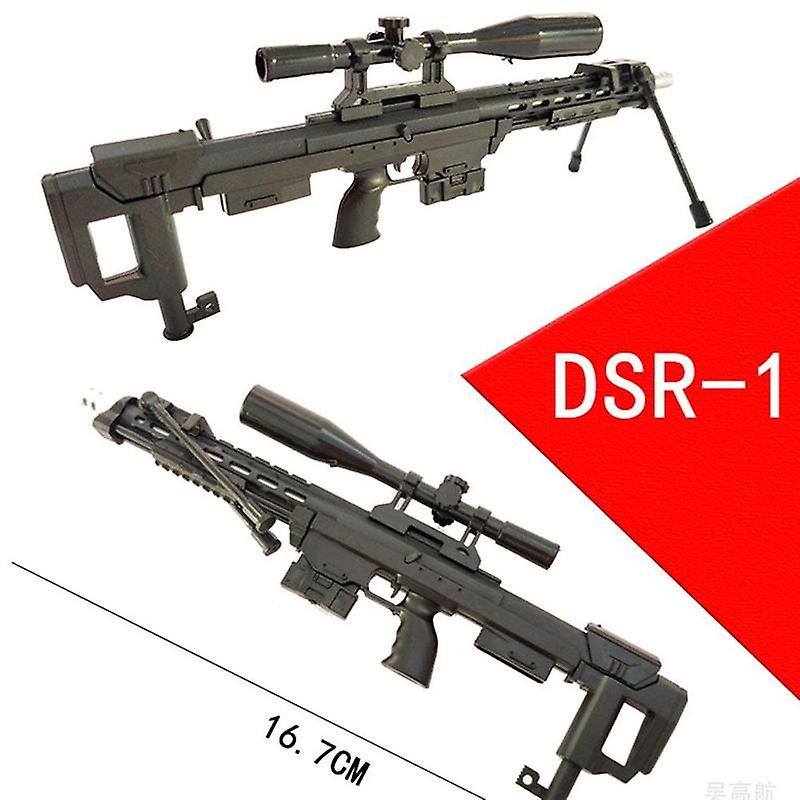 1/6Th Mini Jigsaw Puzzle Awm 1/6 Awm Sniper Rifle Plastic Assemble Gun ...