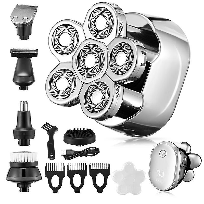 Grooming Kit Digital Display Elektrisk rakapparat Hår Trimmer Skägg ...