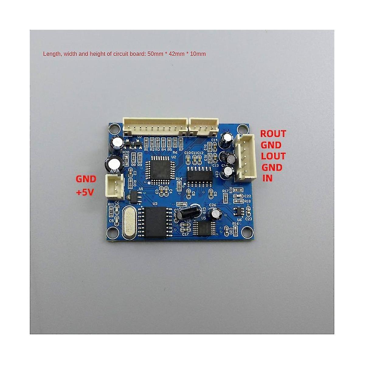 Dsp Digital Reverb Module Karaoke Reverberation Board Mixer Module For ...