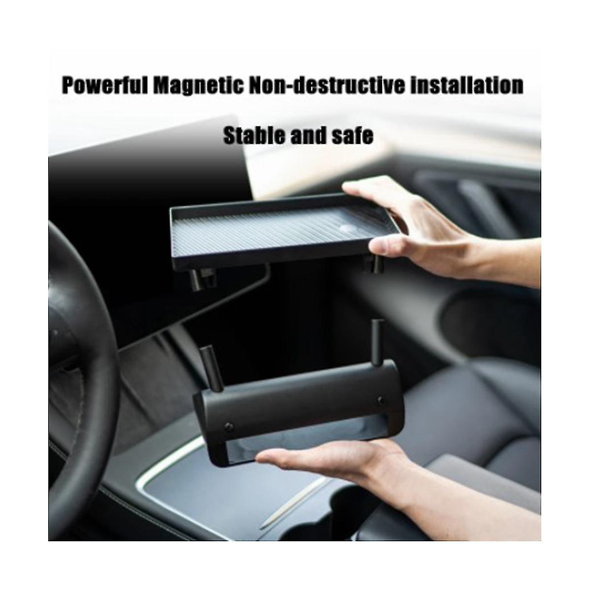 Magnetic Storage Box Screen Rear Storage Box Storage Car Accessories ...