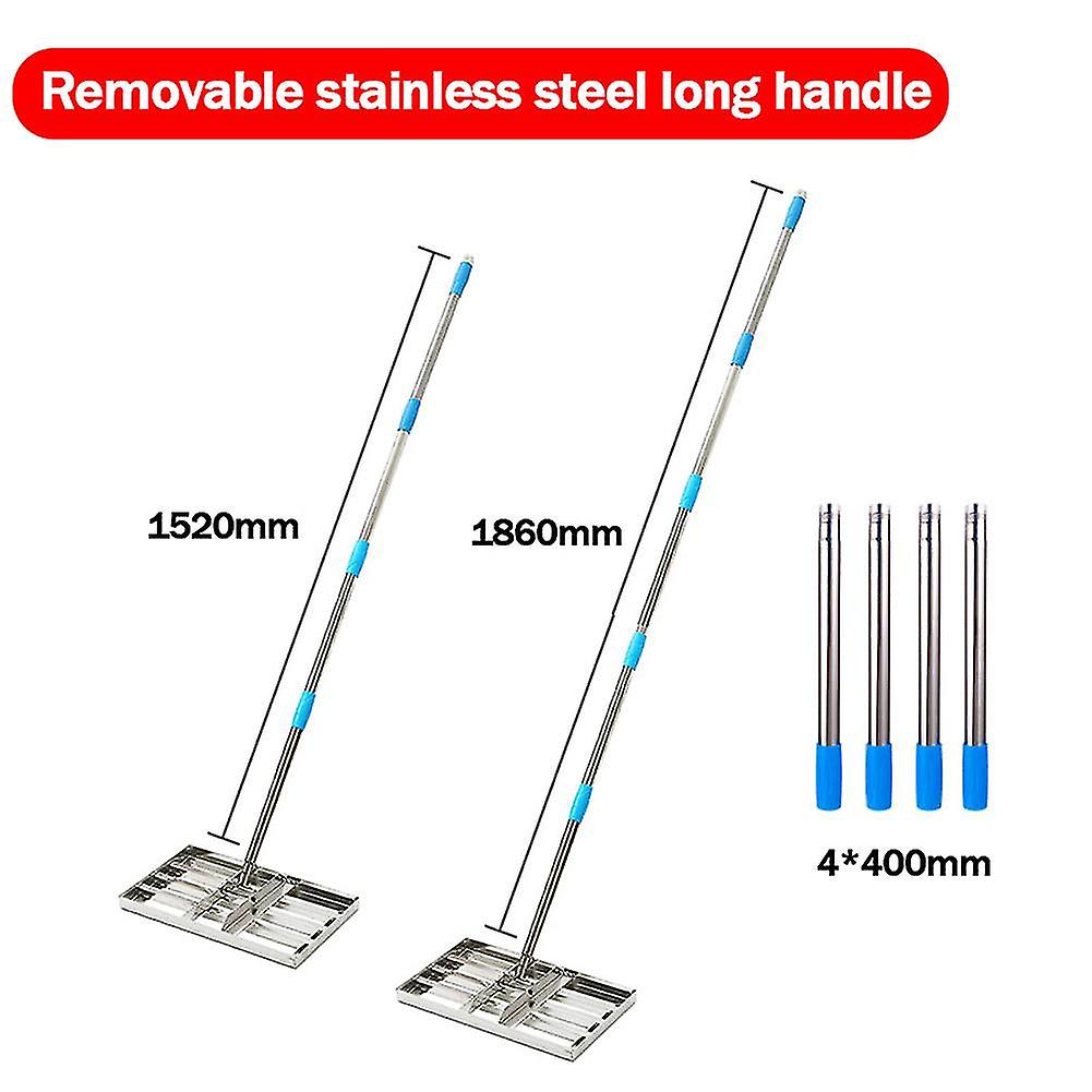 Lawn Leveling Rake Stainless Steel Leveling Tool Length Adjustable Sand ...