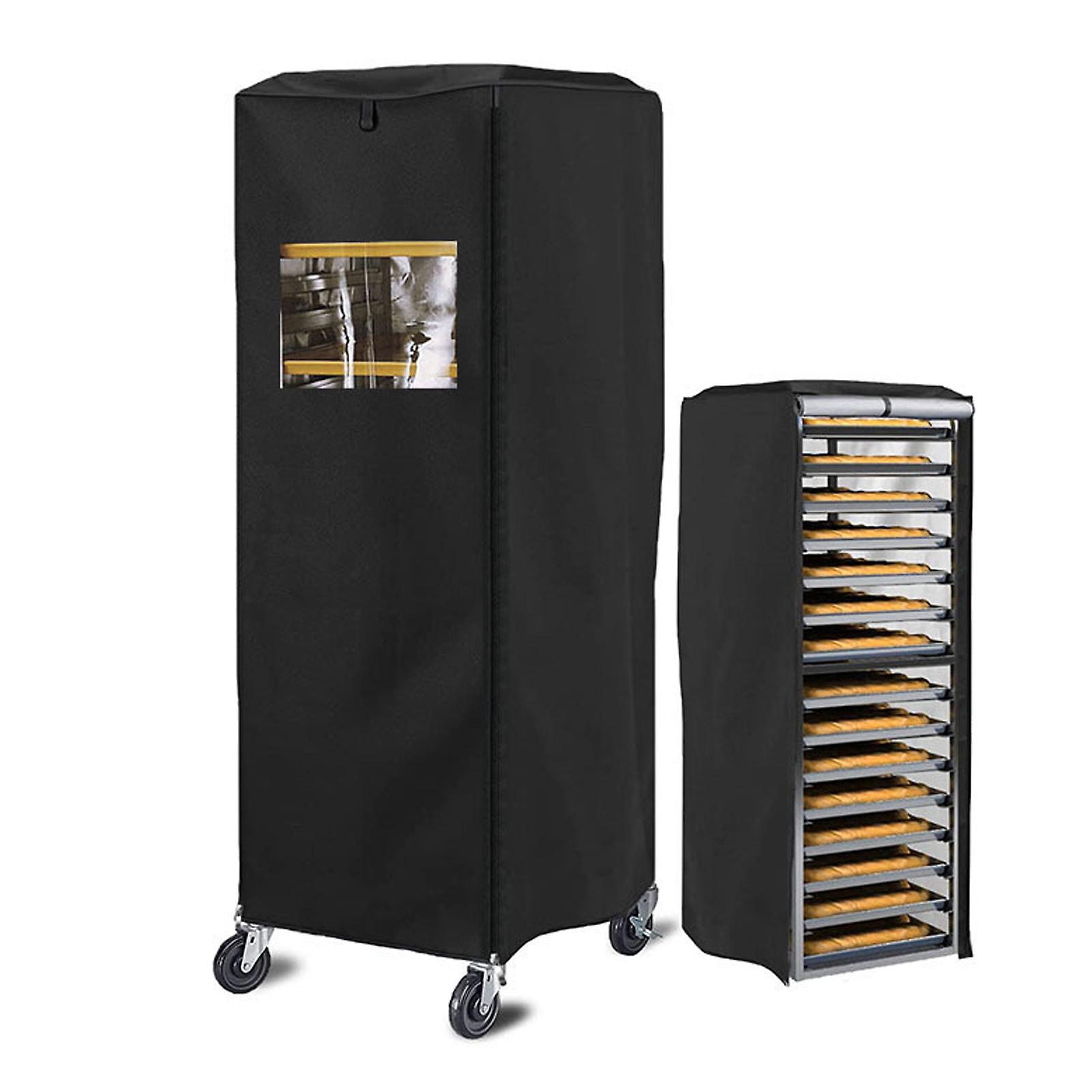 Bread Rack Cover Bakery Shelf Cover with Zipper Waterproof Dustproof ...