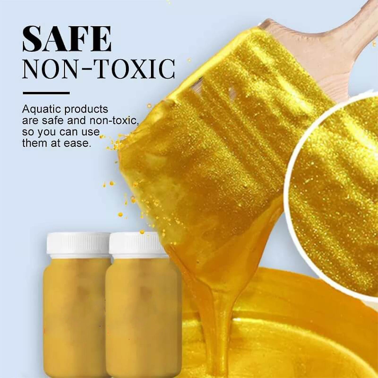 100ml Water-based Glitter Bronzing Paint,water-based Bright Powder ...