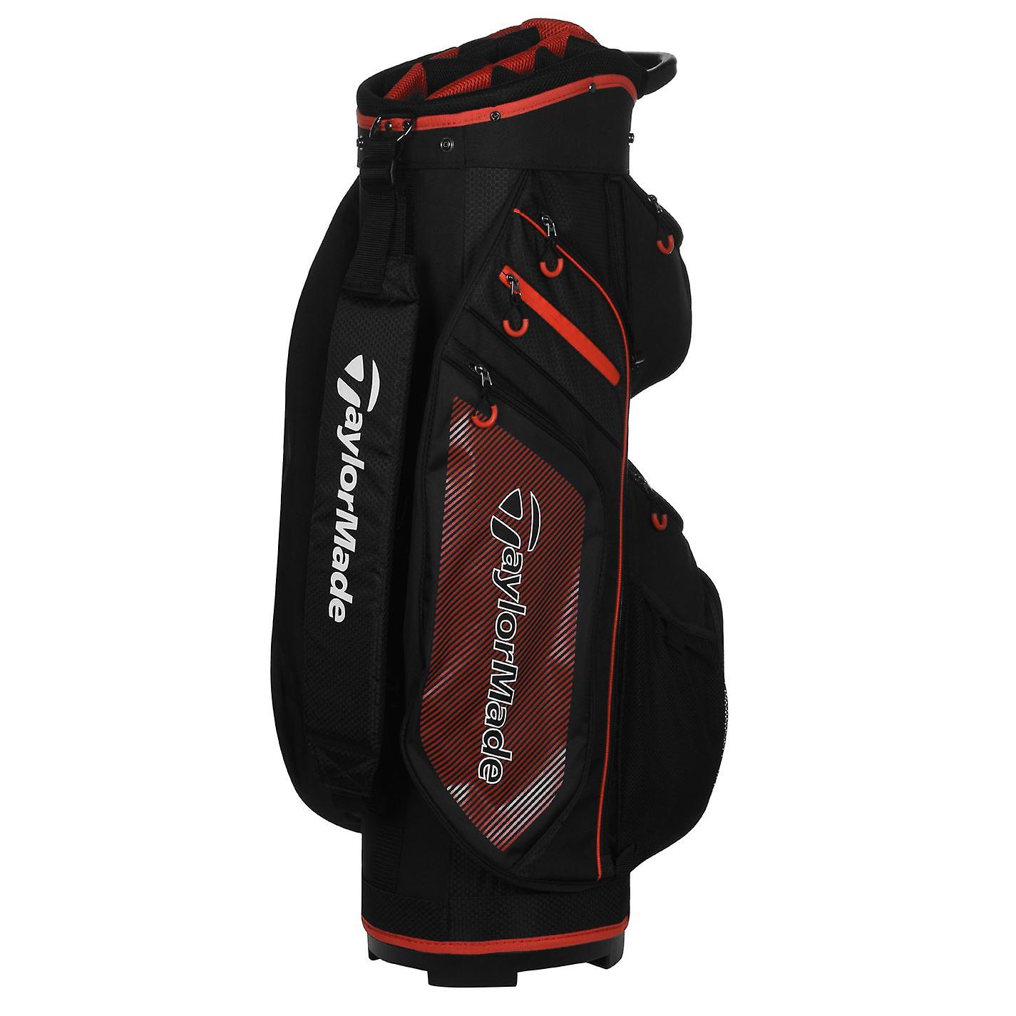 TaylorMade Golf Cart Bag Sports Luggage 9-1/2" 7 Pockets 14 Way Divider ...