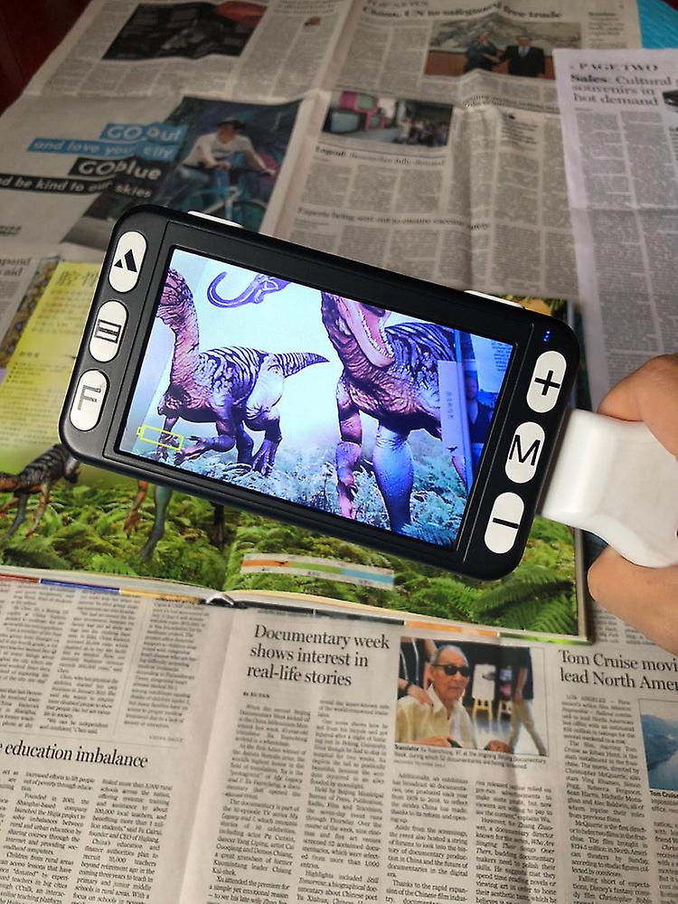 5Inch lcd display low vision video magnifier portable reading magnifier ...